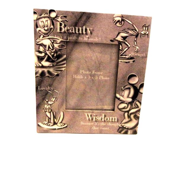 Disney | Accents | Disney Picture Frame Mickey Minnie Goofy Pluto ...